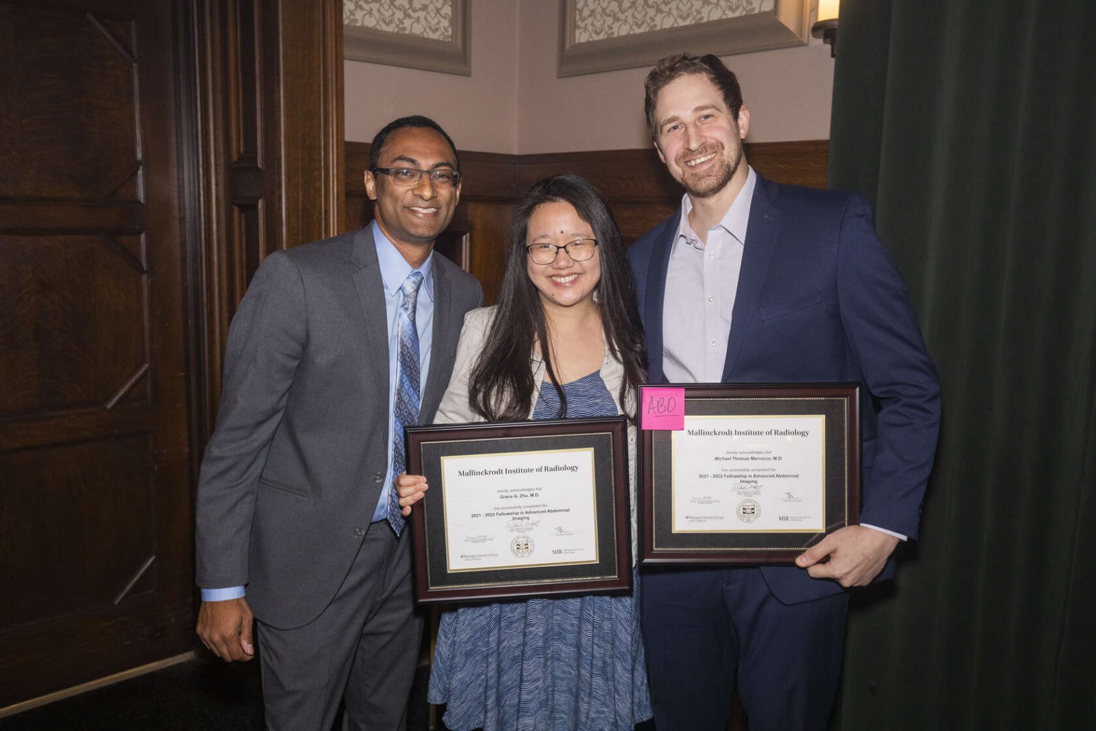 Radiology Residents, Fellows Celebrate Graduation - Mallinckrodt ...
